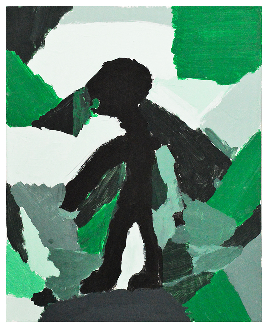 5th & 6th Grade | Monochromatic Silhouette - Fred Lee