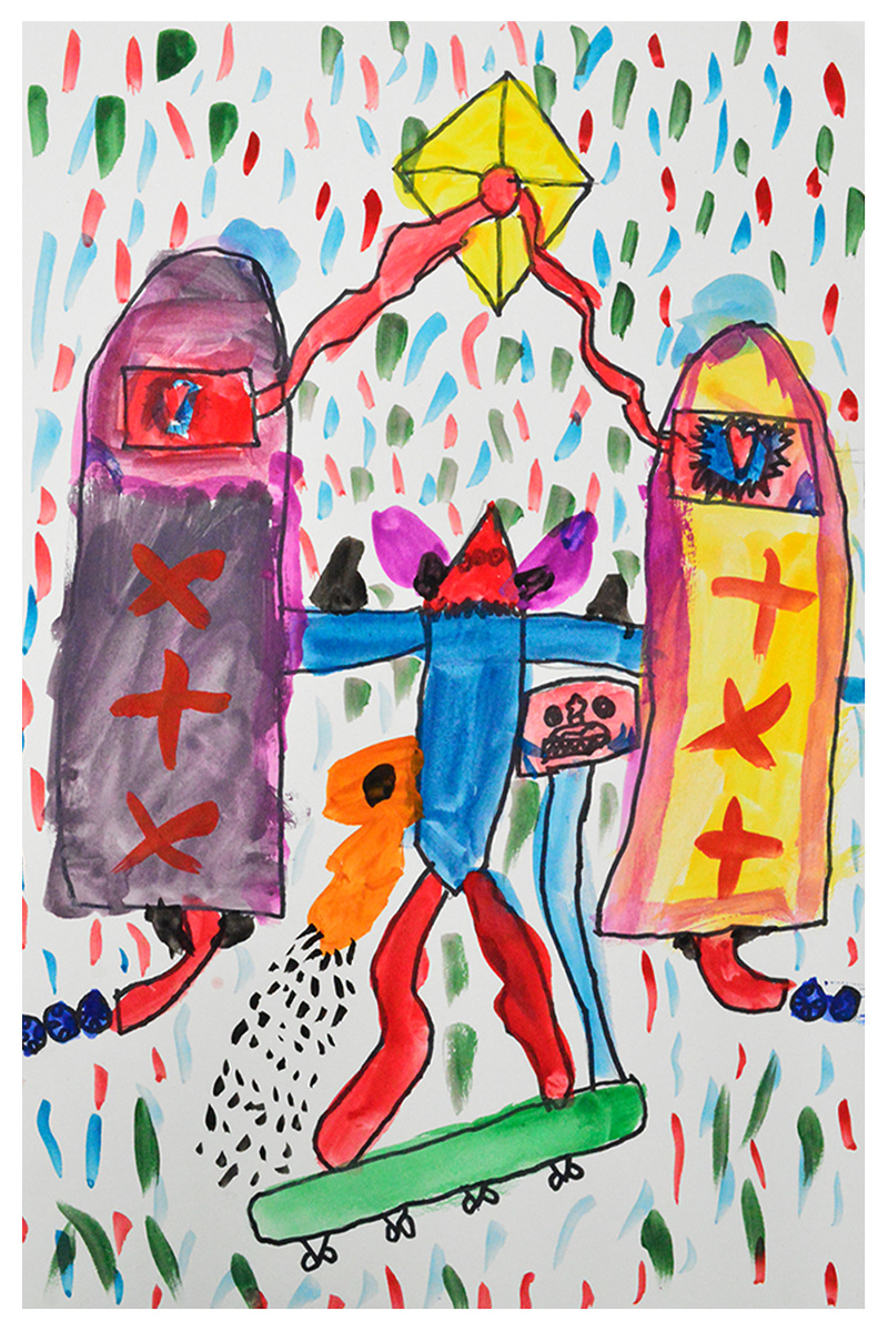 1st & 2nd Grade | Imaginative Alien Creature - Fred Lee