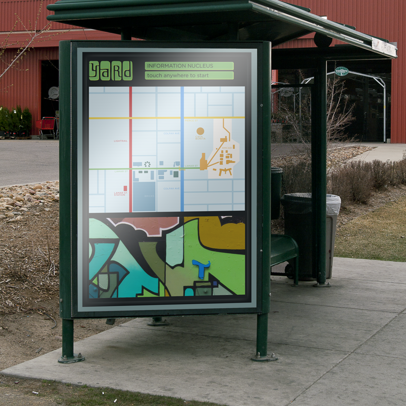 Interactive Bus Stop - Joe Garrick Design Speak