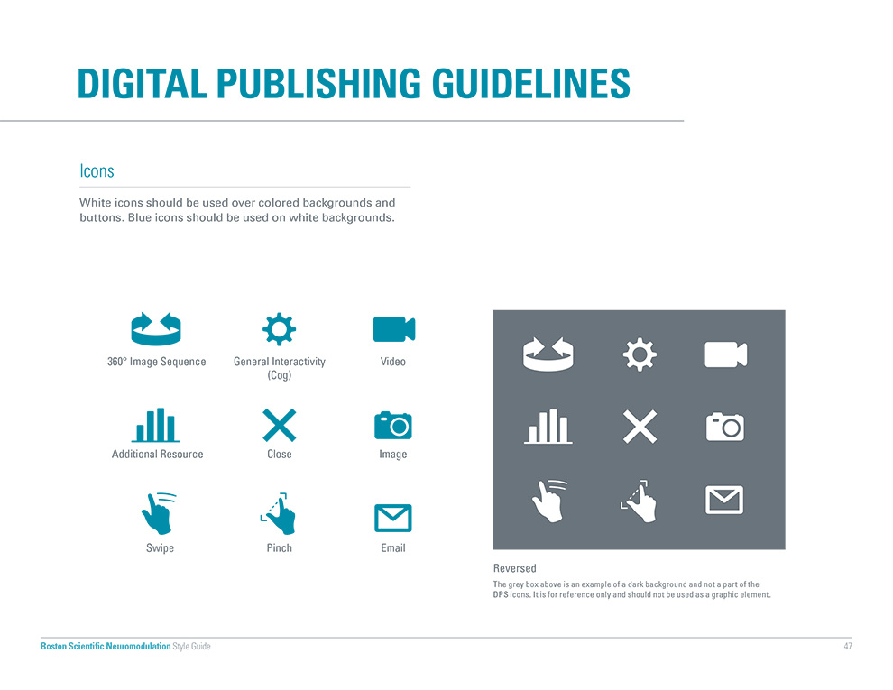 Boston Scientific Style Guide - Emerson Driver Graphic Design