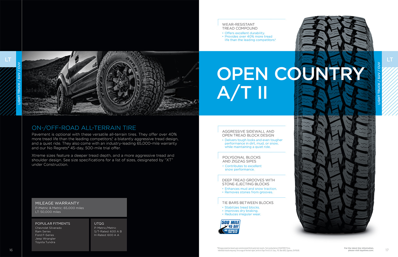 Toyo Tires Catalog - Emerson Driver Graphic Design