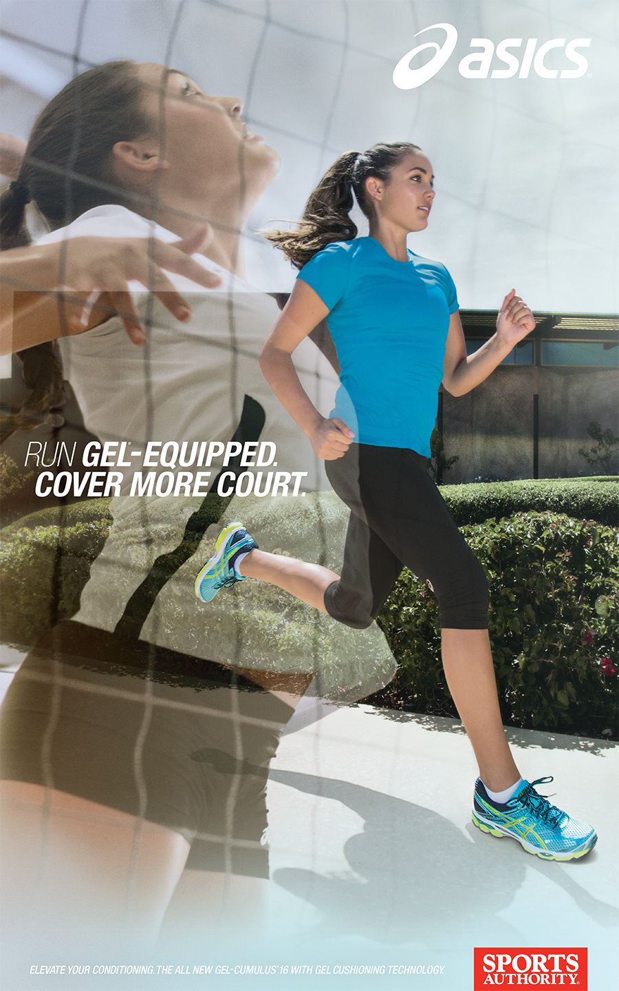 ASICS Back to School Advertising - Emerson Driver Graphic Design