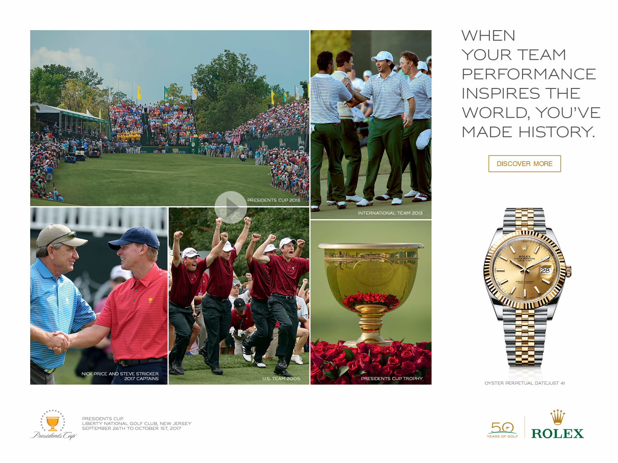 Rolex Digital Advertising - Emerson Driver Graphic Design