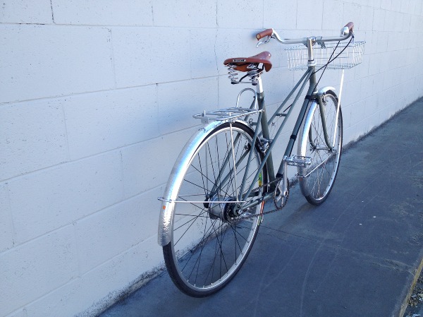 Motobecane Mixte Town Bike - BRAZEN BICYCLES