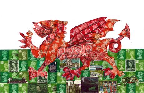 Flags - Rachel Markwick - Fine art & collage