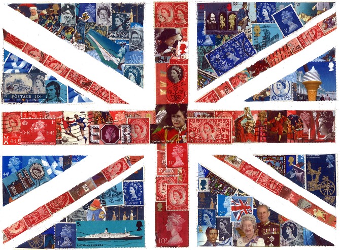 Flags - Rachel Markwick - Fine art & collage