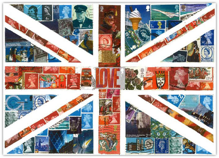 Flags - Rachel Markwick - Fine art & collage