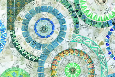 Inspired by Gaudi - Rachel Markwick - Fine art & collage