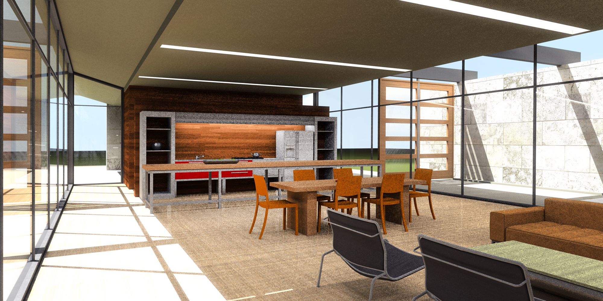 Case Study House #24 REDUX - redblank / Nicholas McWhirter / Design ...