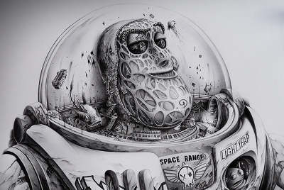 Distroy series (King size version) - PEZ Artwork