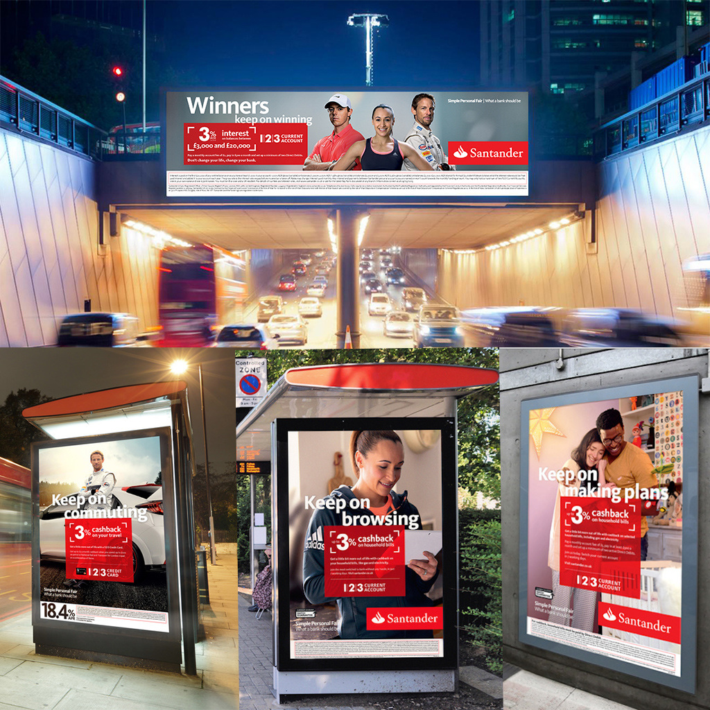 SANTANDER - 360 CAMPAIGN - H+A-M Creative Team