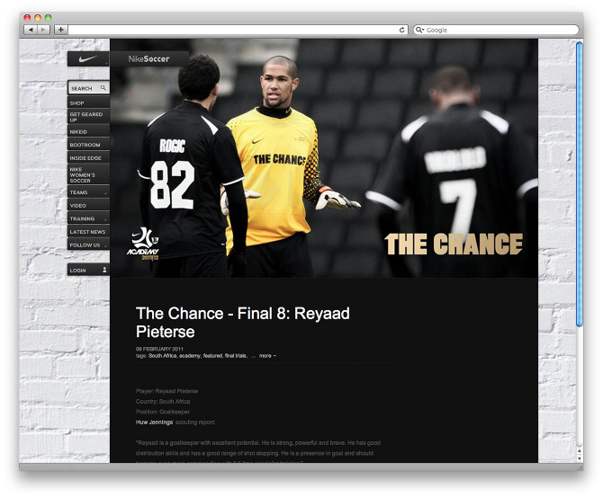 Nike - Write the Future - RVHM