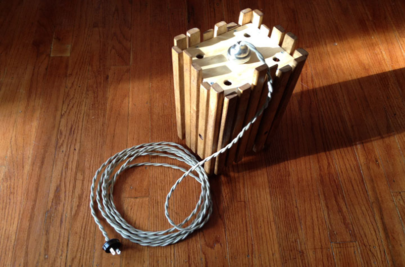 Slat Lamp - Handsome Craftworks