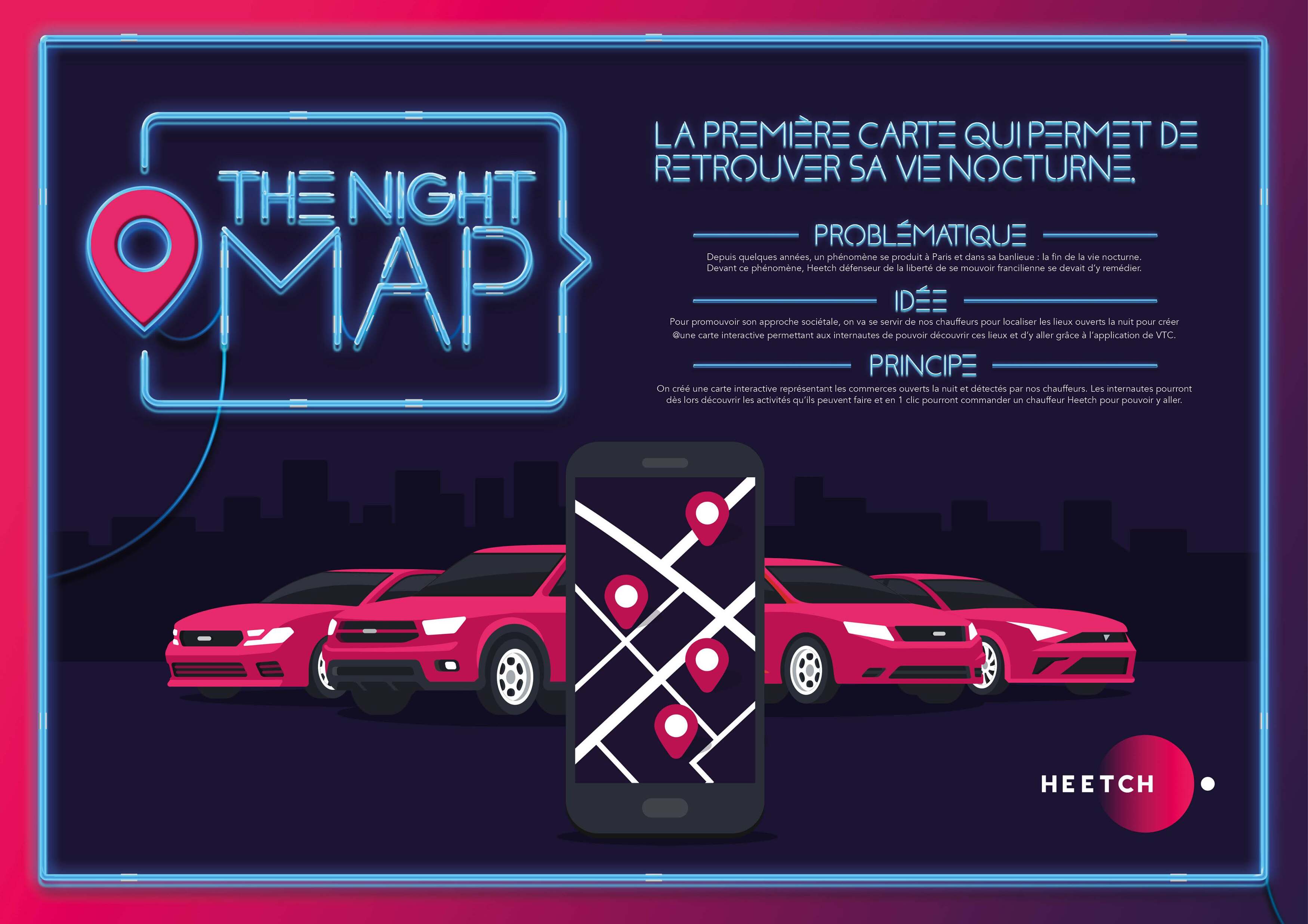 Heetch - The Night Map - Book de Léa et Josse