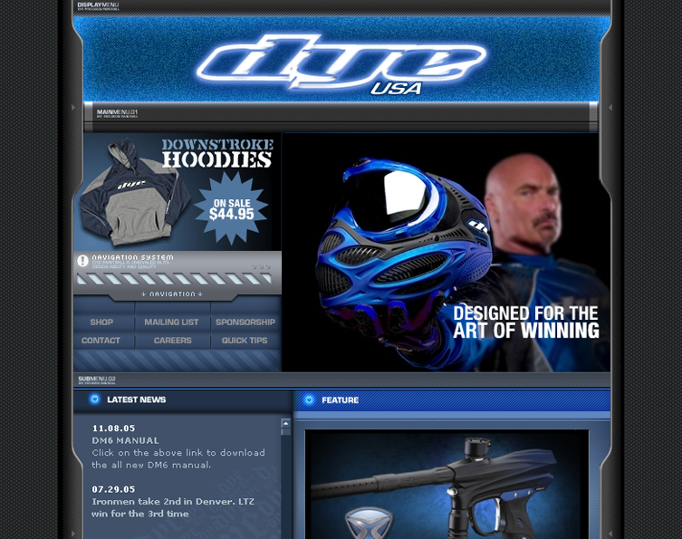 Dye Paintball / Matrix Web Sites - powpow