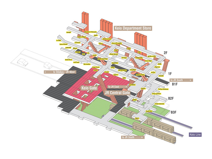 Surveying Shinjuku Station - Jeffrey Rauch