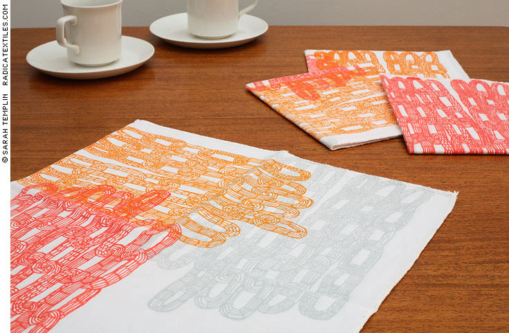 Chain Pattern Textile Design - RADICA TEXTILES - Surfaces > Spaces ...