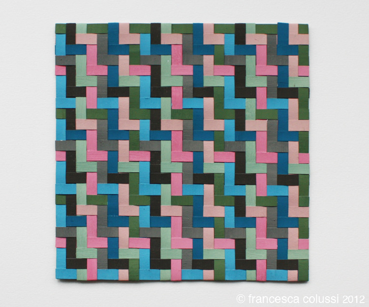 woven gouache - francesca colussi