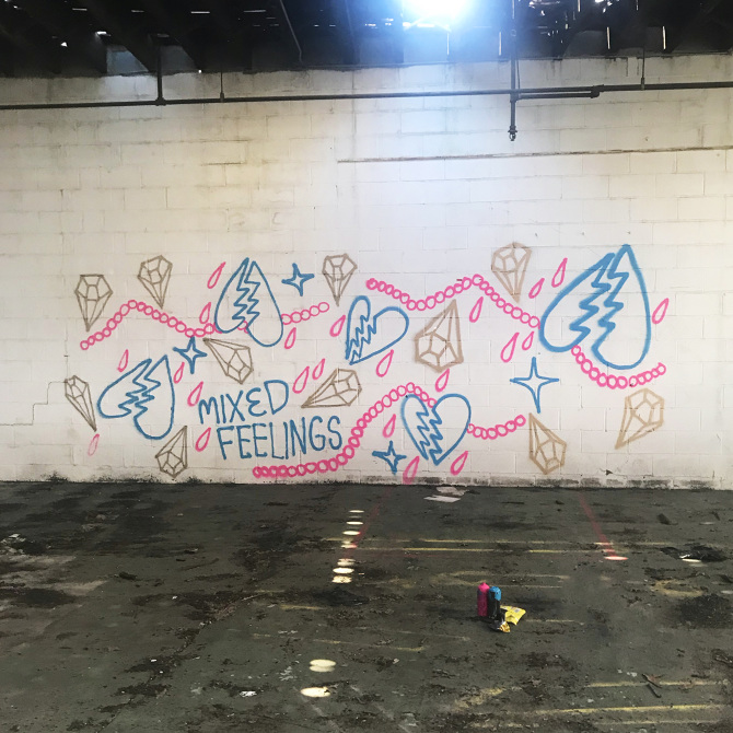 Brooklyn Spraypaint Murals - Leanna Perry