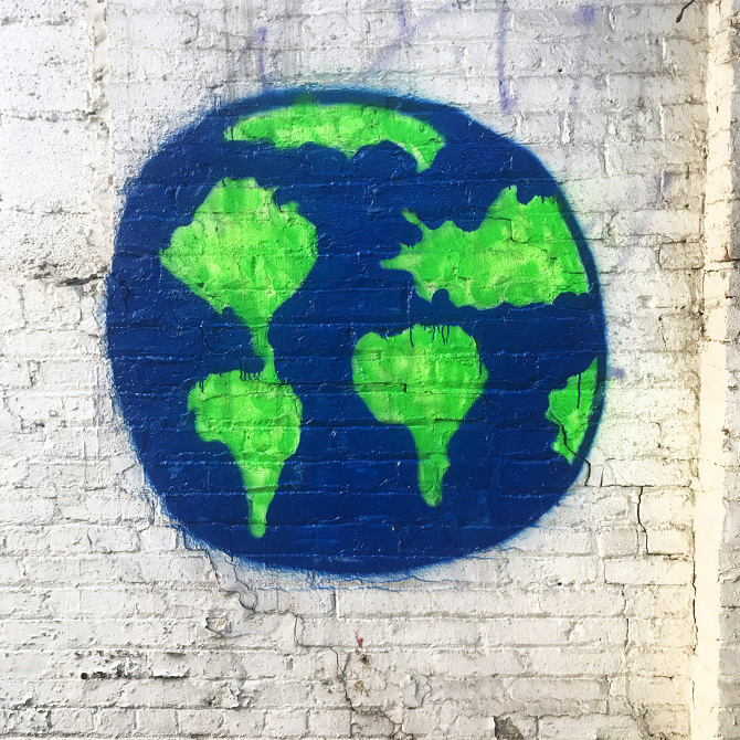 Brooklyn Spraypaint Murals - Leanna Perry