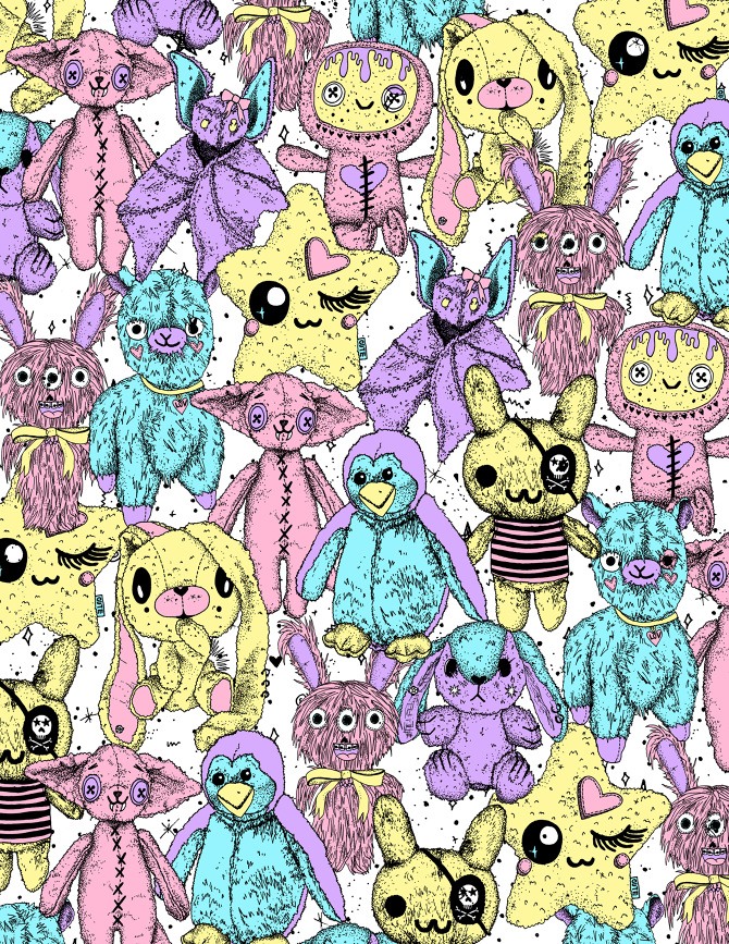 Color Pattern Art - Leanna Perry