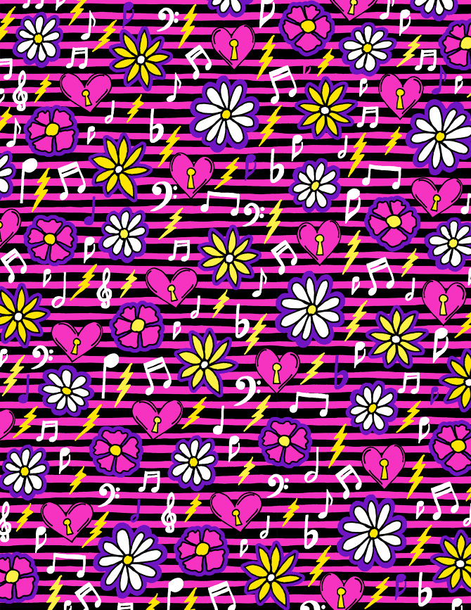 Color Pattern Art - Leanna Perry