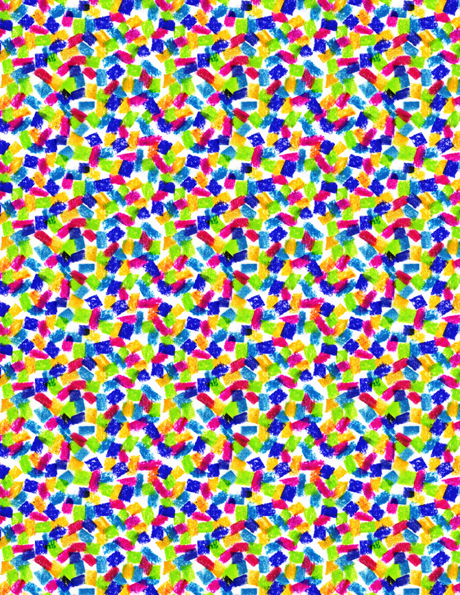 Color Pattern Art - Leanna Perry