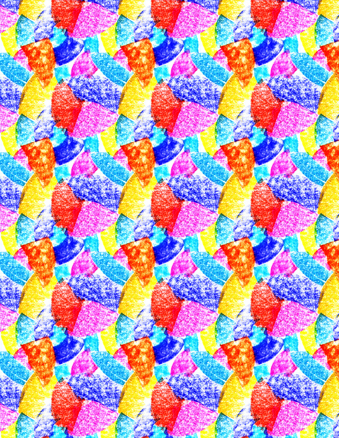 Color Pattern Art - Leanna Perry