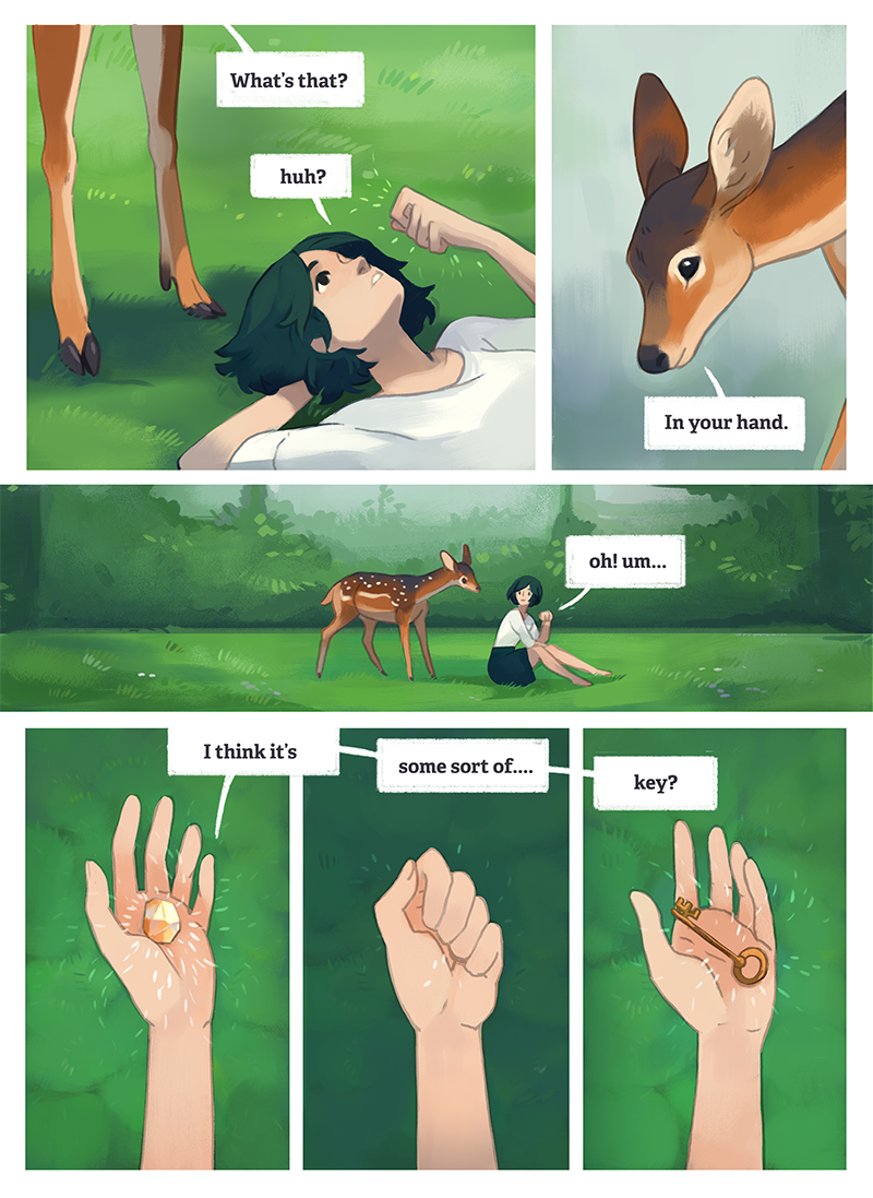 Museum of Moss Comic - Heather Penn