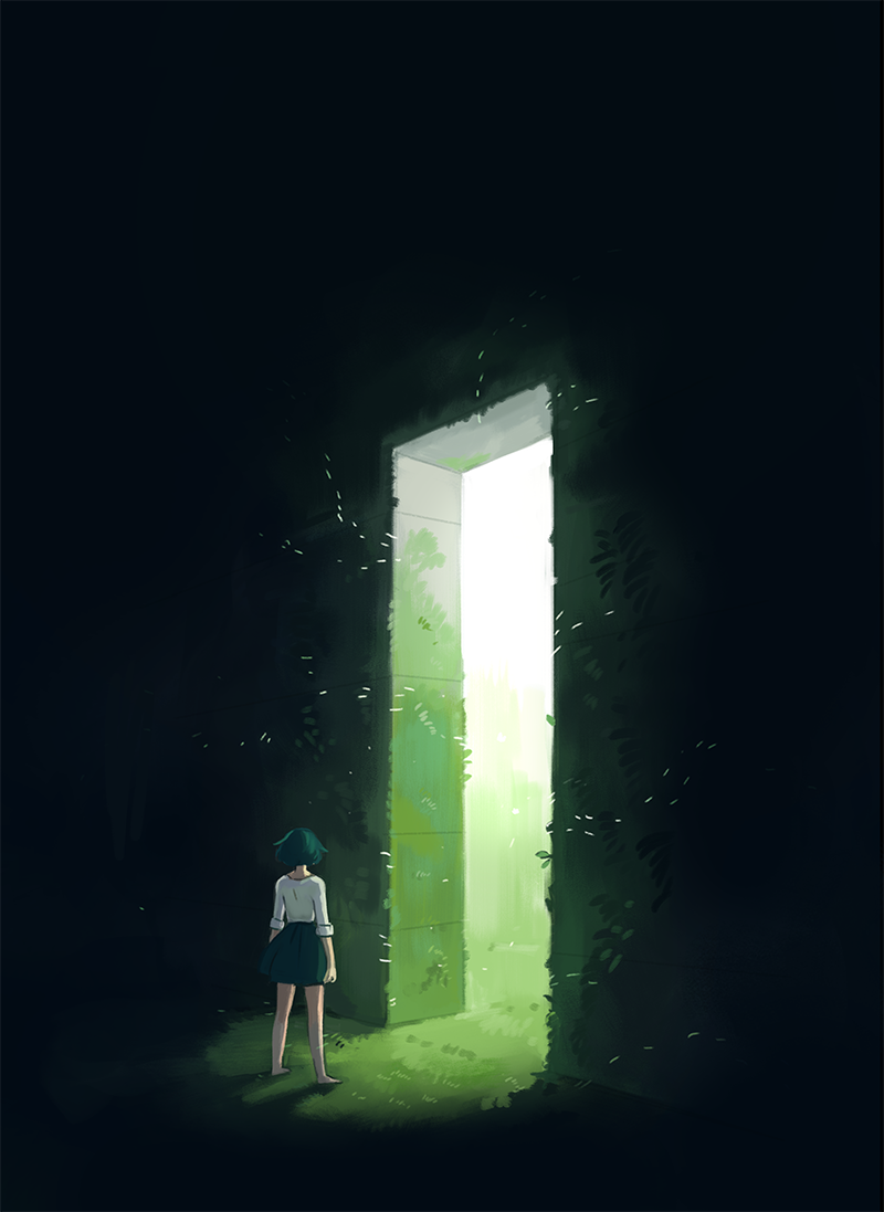 Museum of Moss Comic - Heather Penn