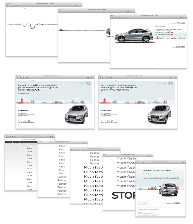 AUDI Q5 - You'll never drive alone - Fernando Barbella