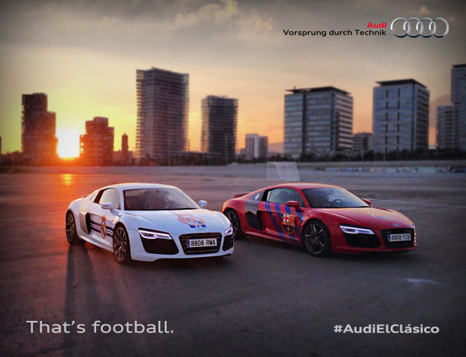 AUDI sponsorship - That's Football - Fernando Barbella