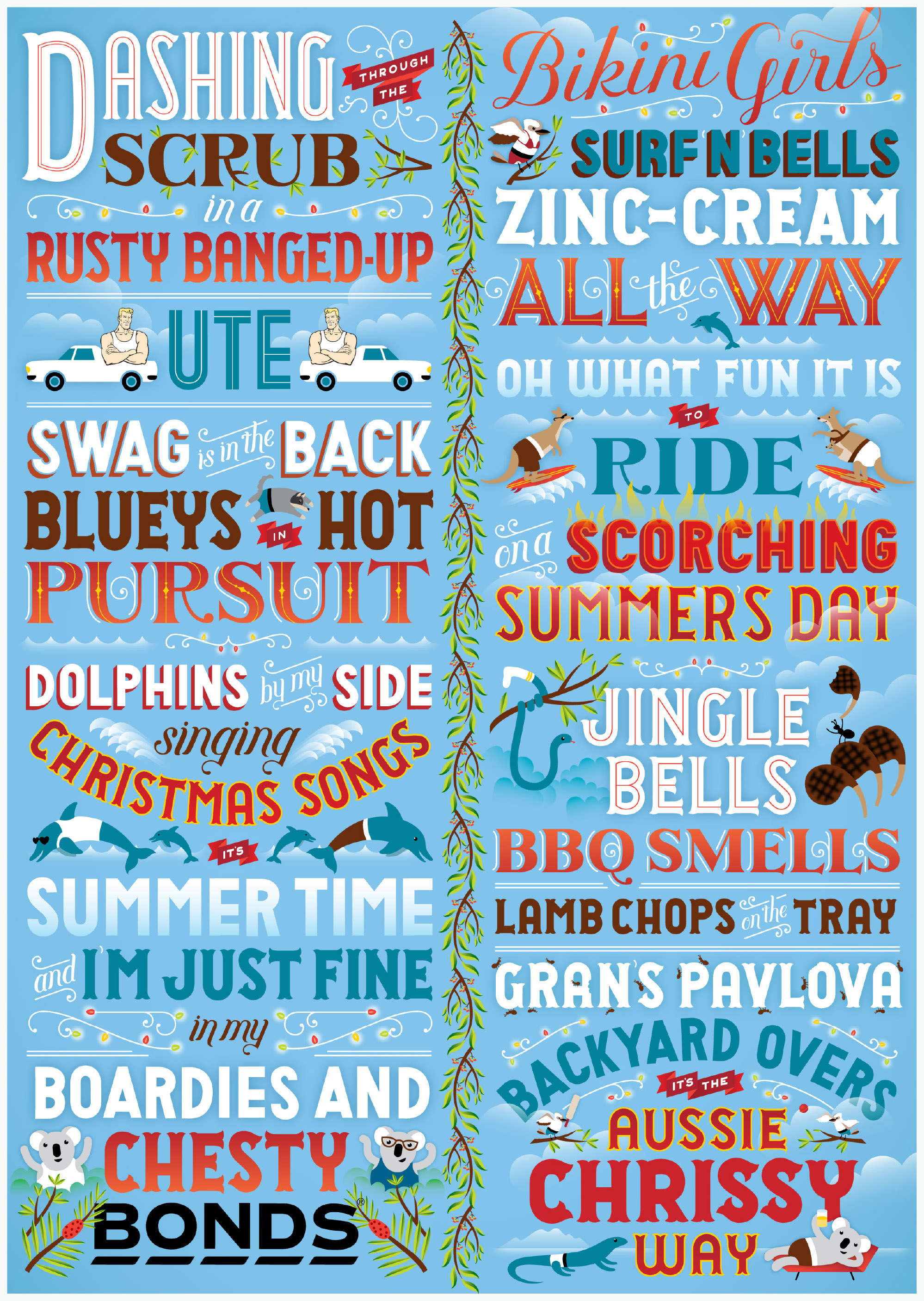 BONDS CLOTHING CAMPAIGNS - sister keith