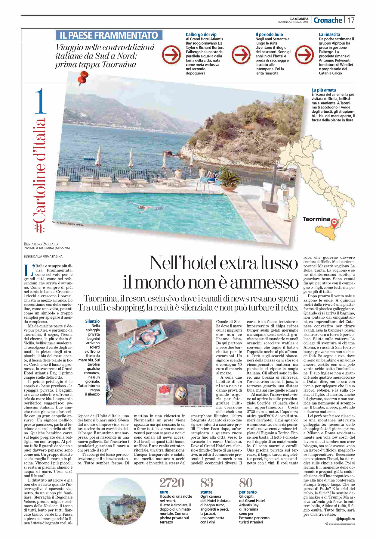 Tearsheets - Simone Sapienza