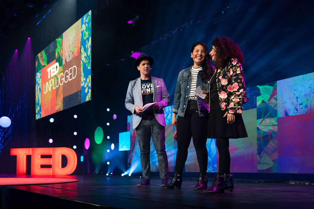 TED Unplugged - Event Stage Design & Branding - Elisa Solinas