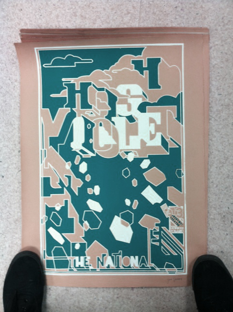 The National : Poster design - John Verdery's site