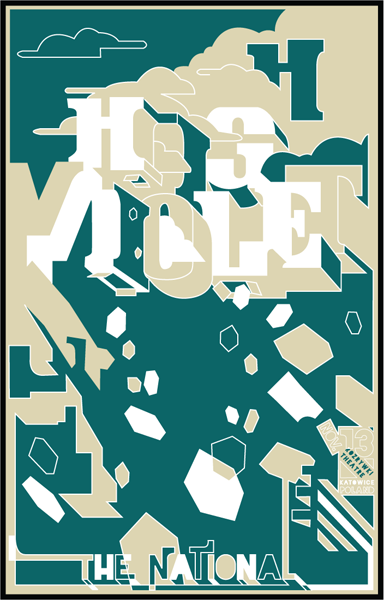 The National : Poster design - John Verdery's site