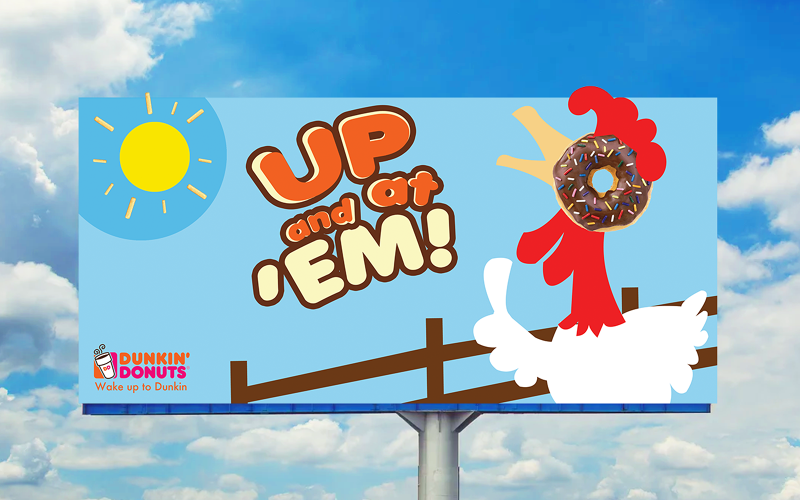 Dunkin Donuts: Ad Campaign - Megan Stranak