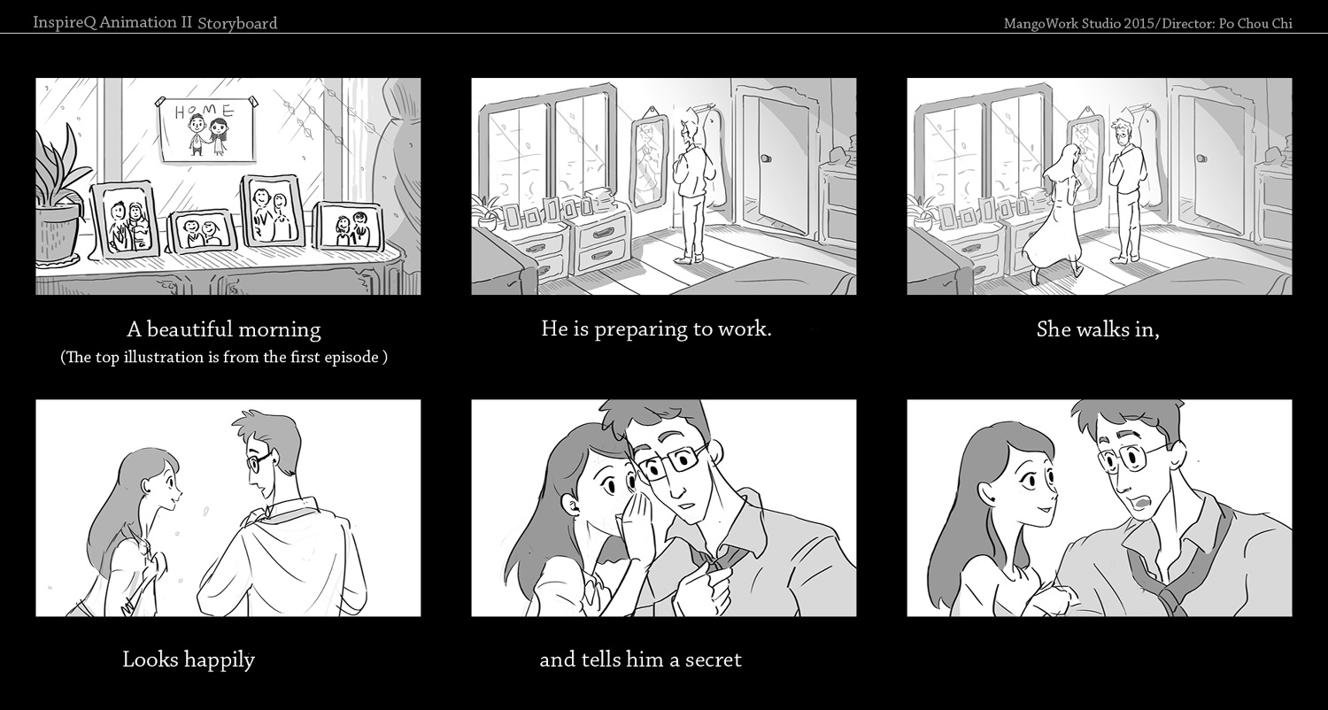 InspireQ Animation Storyboard - MANGOWORK 光之塔動畫事業