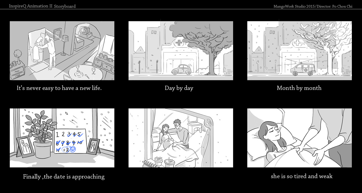 InspireQ Animation Storyboard - MANGOWORK 光之塔動畫事業