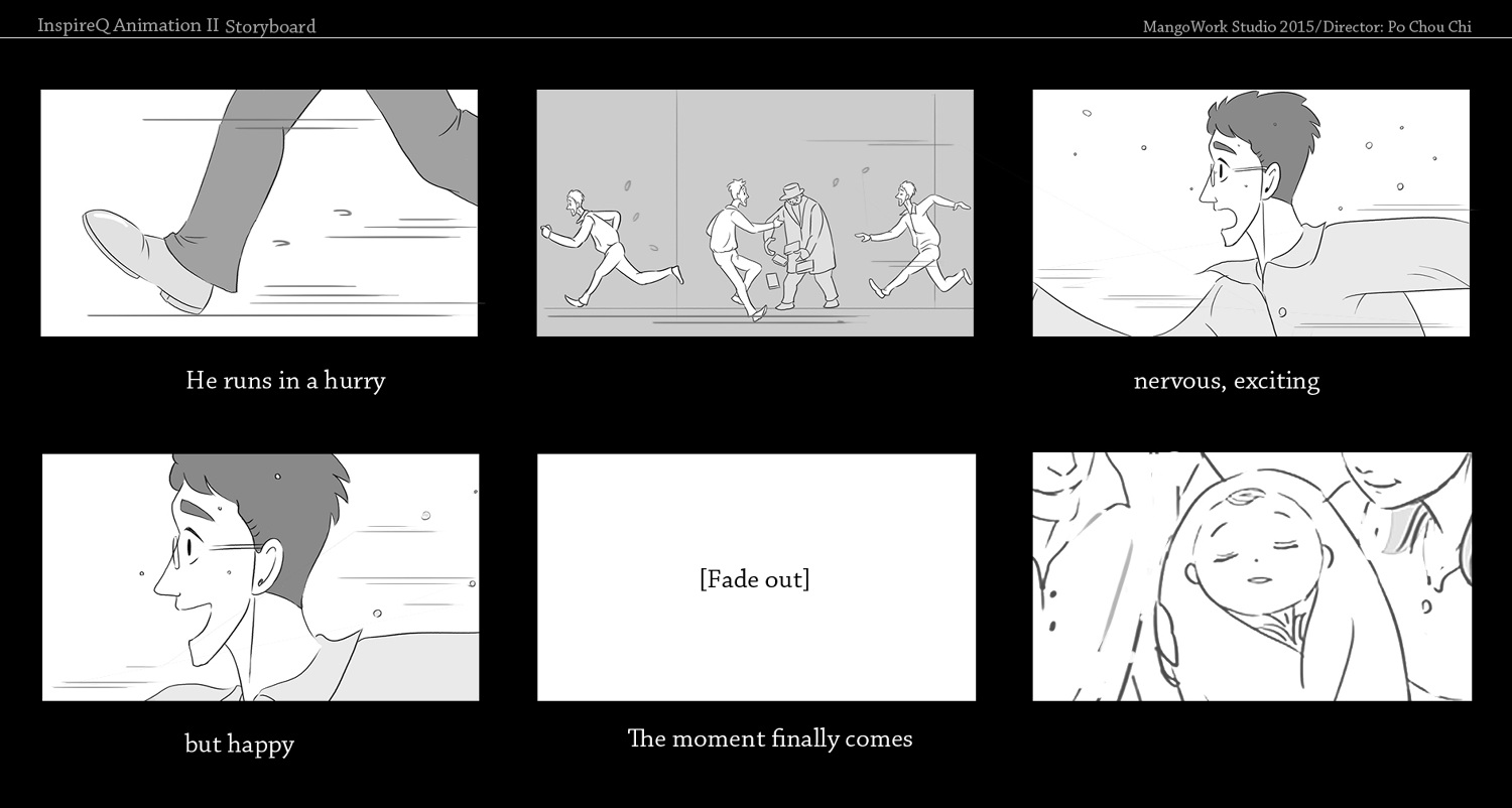 InspireQ Animation Storyboard - MANGOWORK 光之塔動畫事業