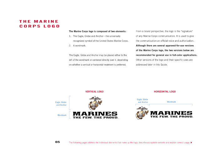 Marine Corps - Branding and Print - Marco Ceo