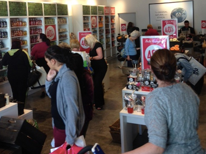 The Body Shop Outlets - Meredith Atwater :. Web Designer