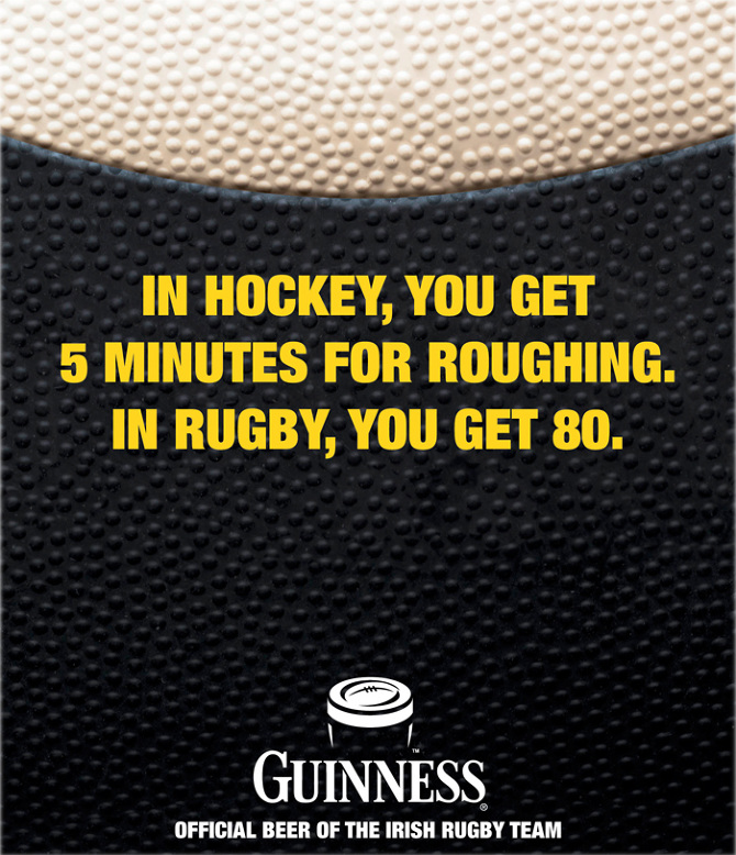 Client: Guinness Rugby Sponsorship - Ben Applebaum
