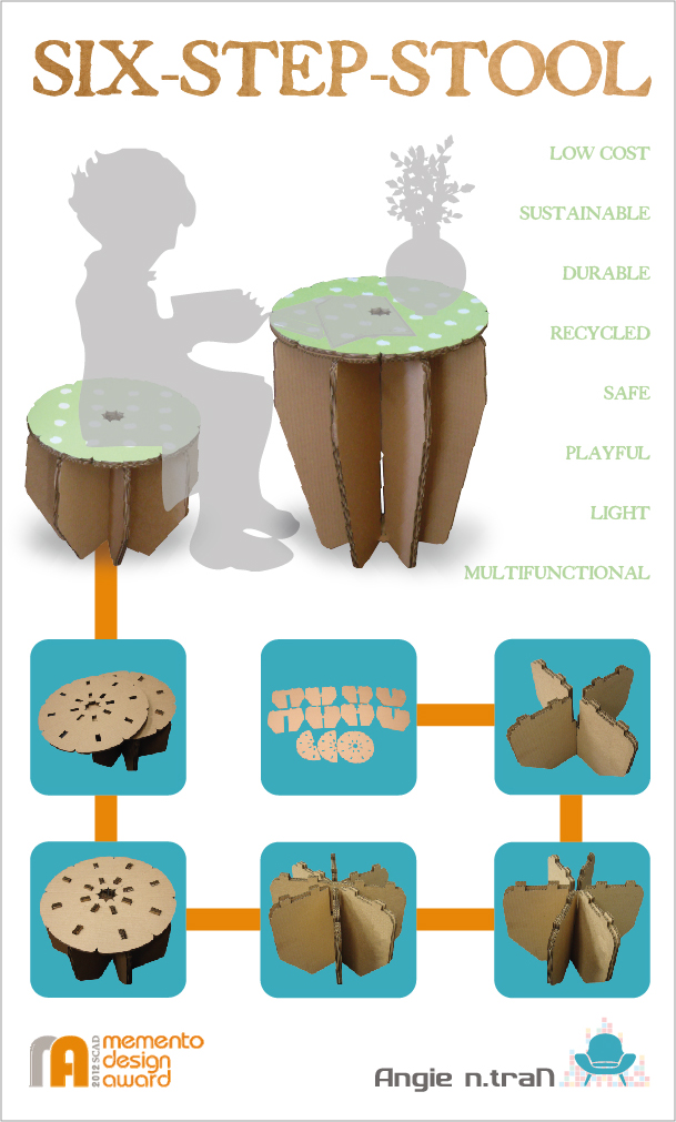 6-STEP-STOOL - Angie N.Tran - Furniture Designer
