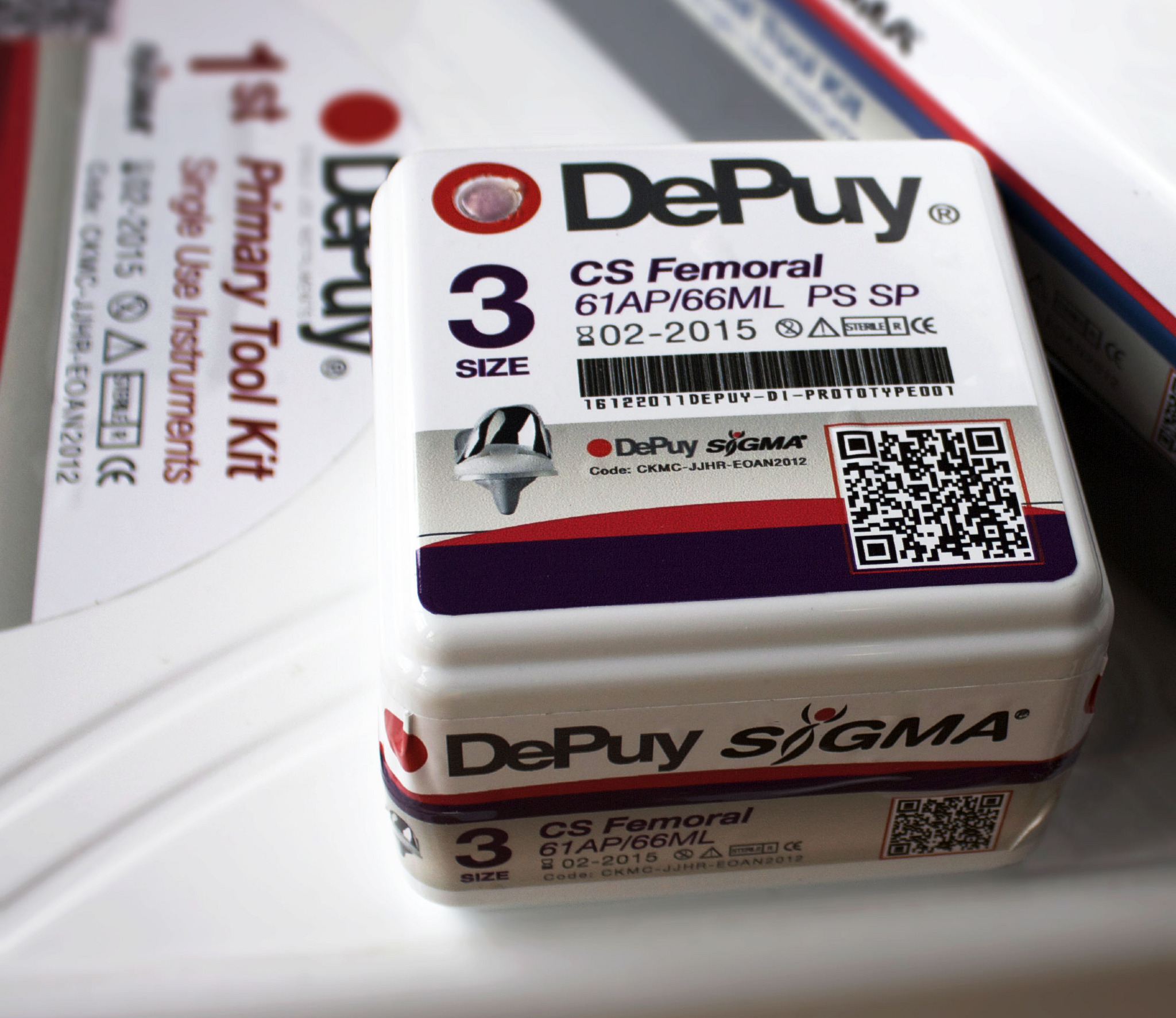 DePuy Packaging - J R H - Design