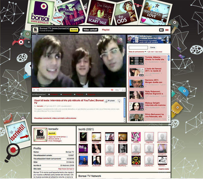 Bonsai TV - Graphics for Social Media - Marianna Picchi