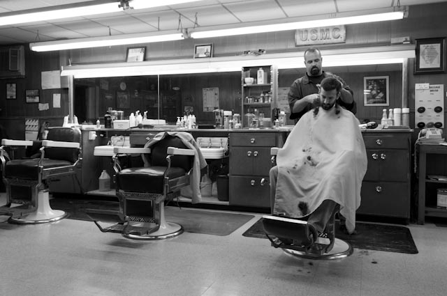 Vine Street Barber Shop - Chloe Coleman Photography