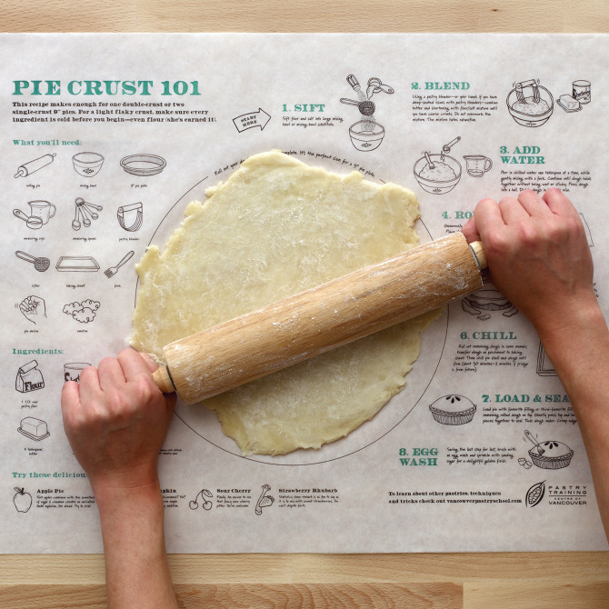 Pie Crust 101 - Ashley Ross Illustration