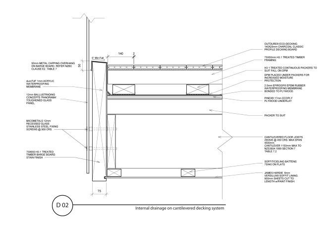 Construction Details - J.Keats Architecture